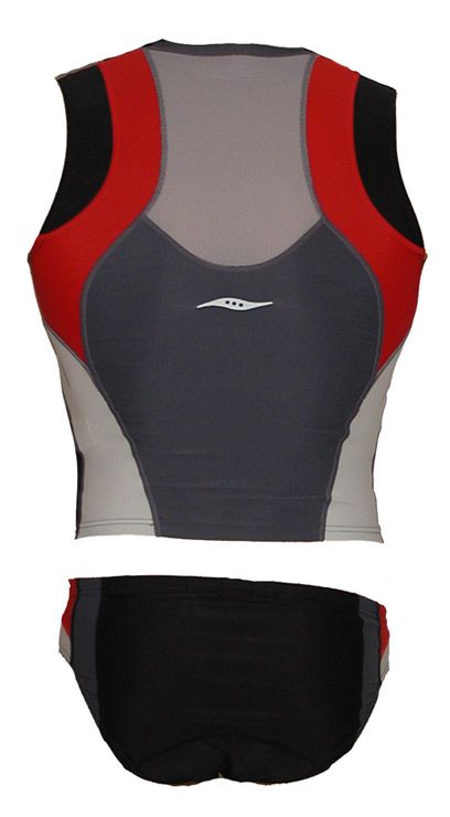 Saucony Padded Triathlon Brief and Triatlon Top Men