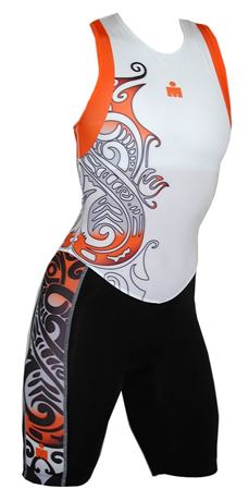 Ironman Triathlon Suit Tattoo Women with Bra