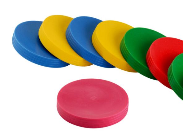 Soft round game disc