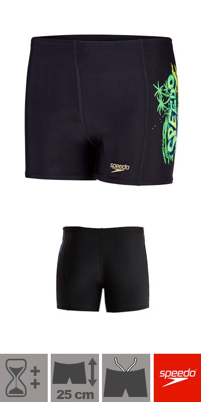 Speedo trunks boxer boys Panel Aquashort Endurance10