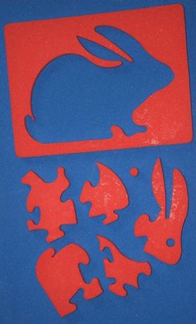 Foam rubber puzzle