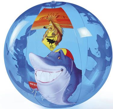 Beachball Strandball Wasserball 29 cm