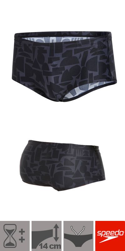 Swimming trunks men Speedo Essential Printed Logo 14cm Trunks Endurance10