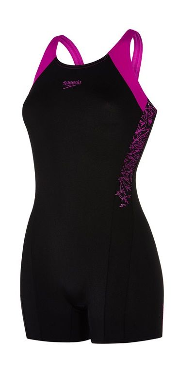 Damen Badeanzug mit Bein Speedfit Kickback