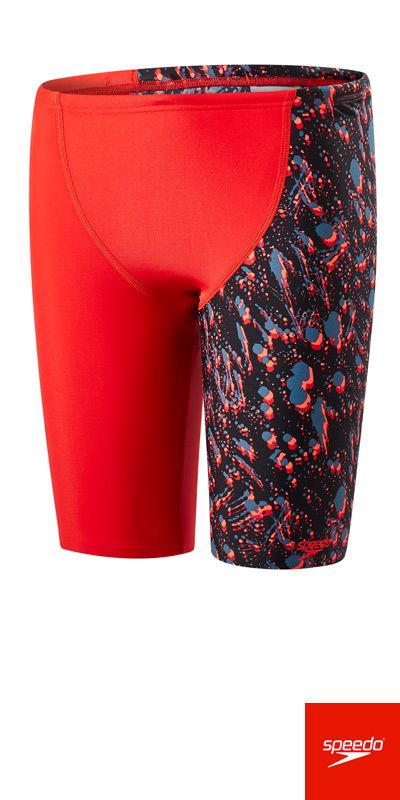 Speedo Jammer Paintblast V Cut boys Endurance10