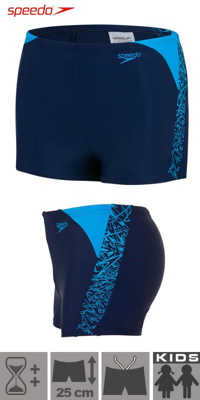 Speedo trunks boxer boys Boom Splice Aquashort Endurance10