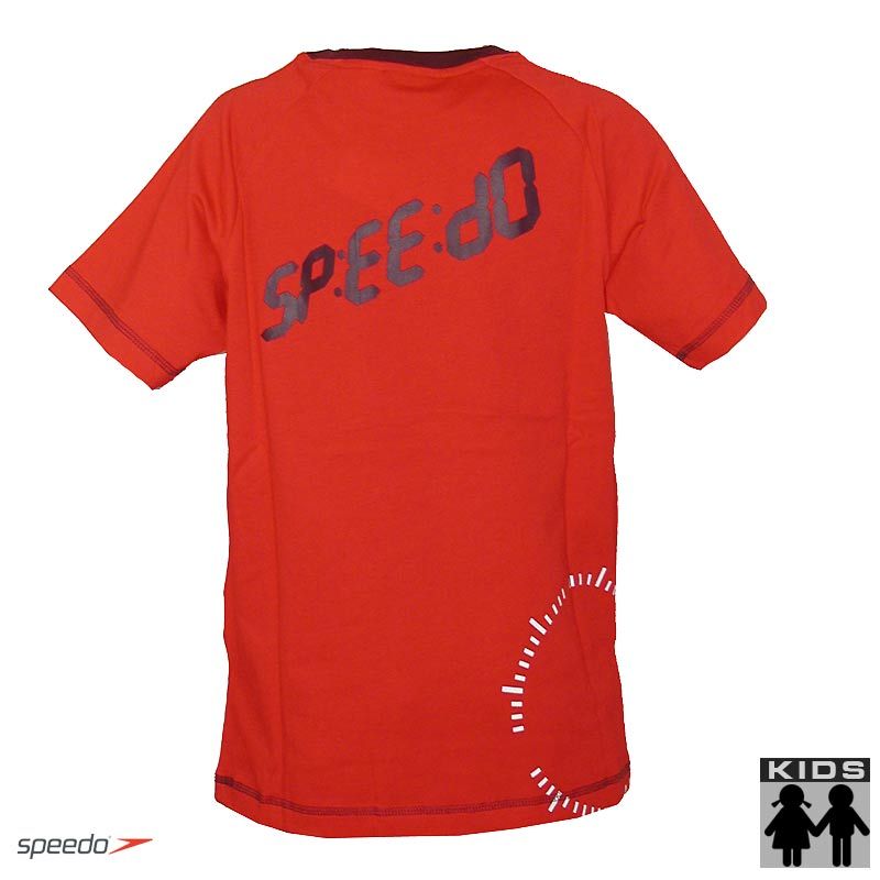 Speedo Kids T-Shirt dark red