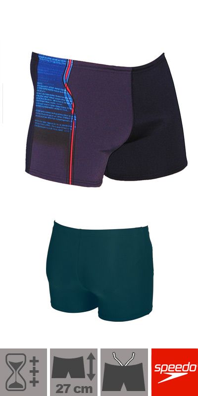 Speedo boxer swim trunks Endurance