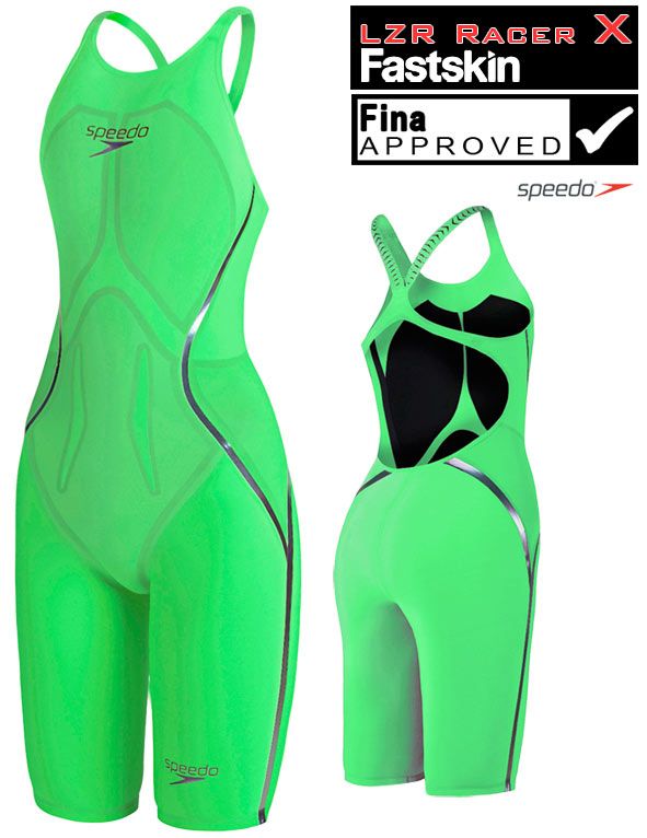 Speedo LZR Racer X Kneeskin Women Fastskin Competition Swimsuit