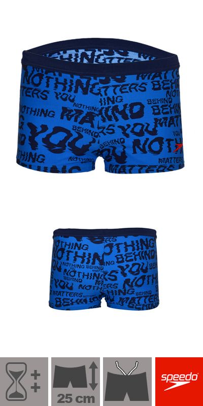 Bañador niño Speedo boxer Allover Aquashort Endurance10
