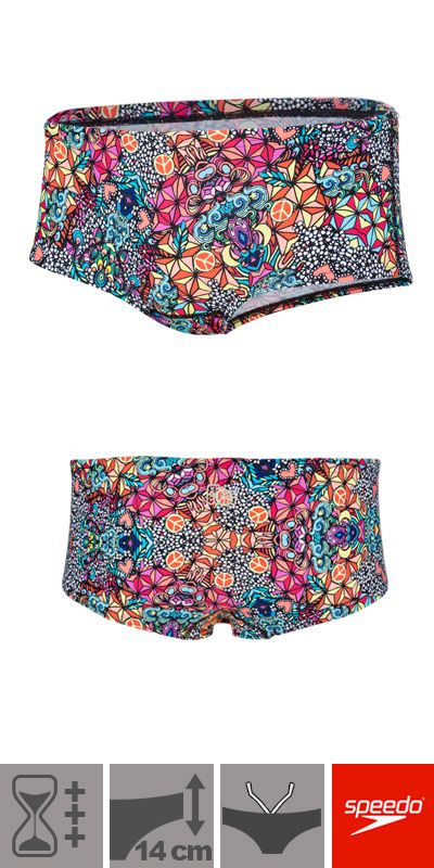 Speedo swimming trunks Flipturns Psychedelic Dreams 14cm Brief for men
