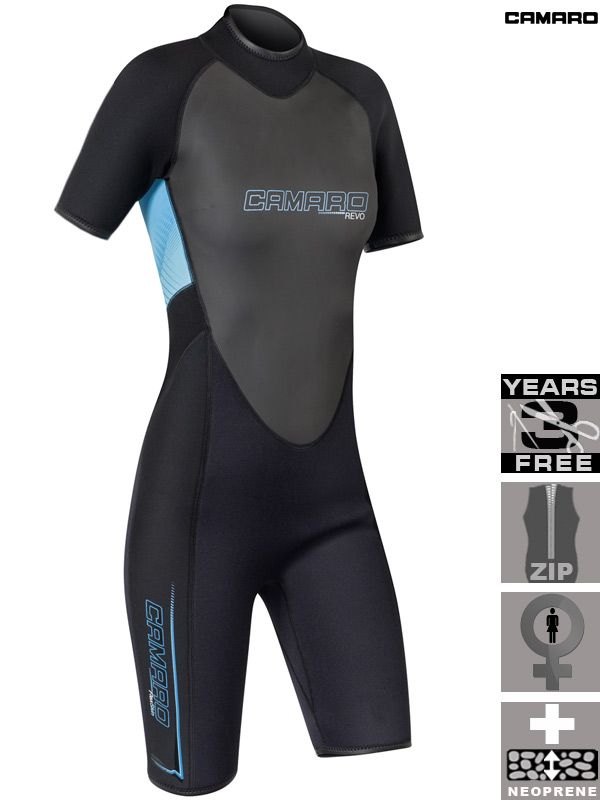 2 mm Neopren Revo Shorty für Damen