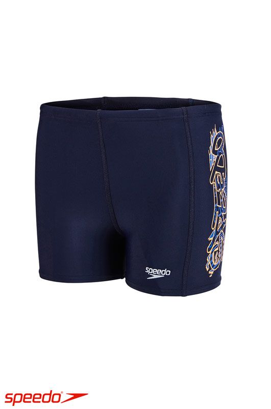 Speedo trunks boxer Logo Sports Panel Aquashort boys Endurance10