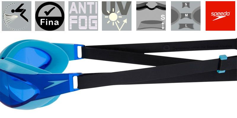 Speedo Adult Fastskin3 Elite Competition Goggle