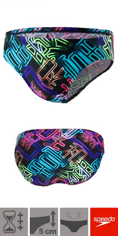Speedo brief men Kanji Neon 5 cm Brief Endurance+