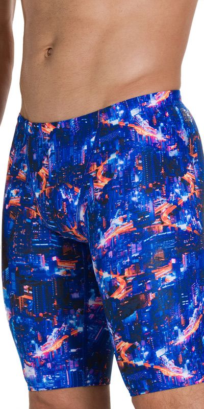 Speedo Jammer Men Digital Flilpturns Allover V Jammer