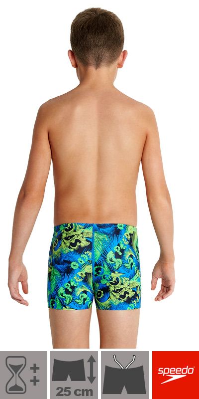 Speedo trunks boxer boys Allover Aquashort Endurance10