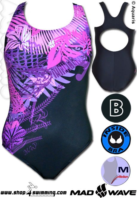 Swimsuit women Mad Wave with swim bra