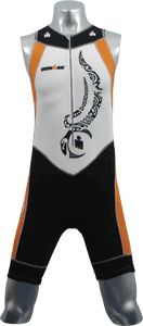Sleeveless Ironman Triathlon Suit Tattoo Men