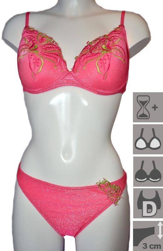 Barbara wired bikini softcups D