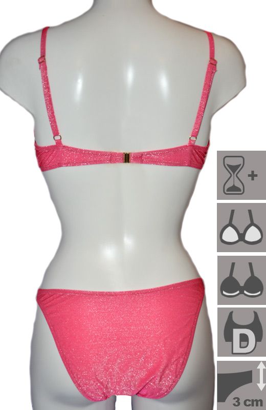 Barbara wired bikini softcups D