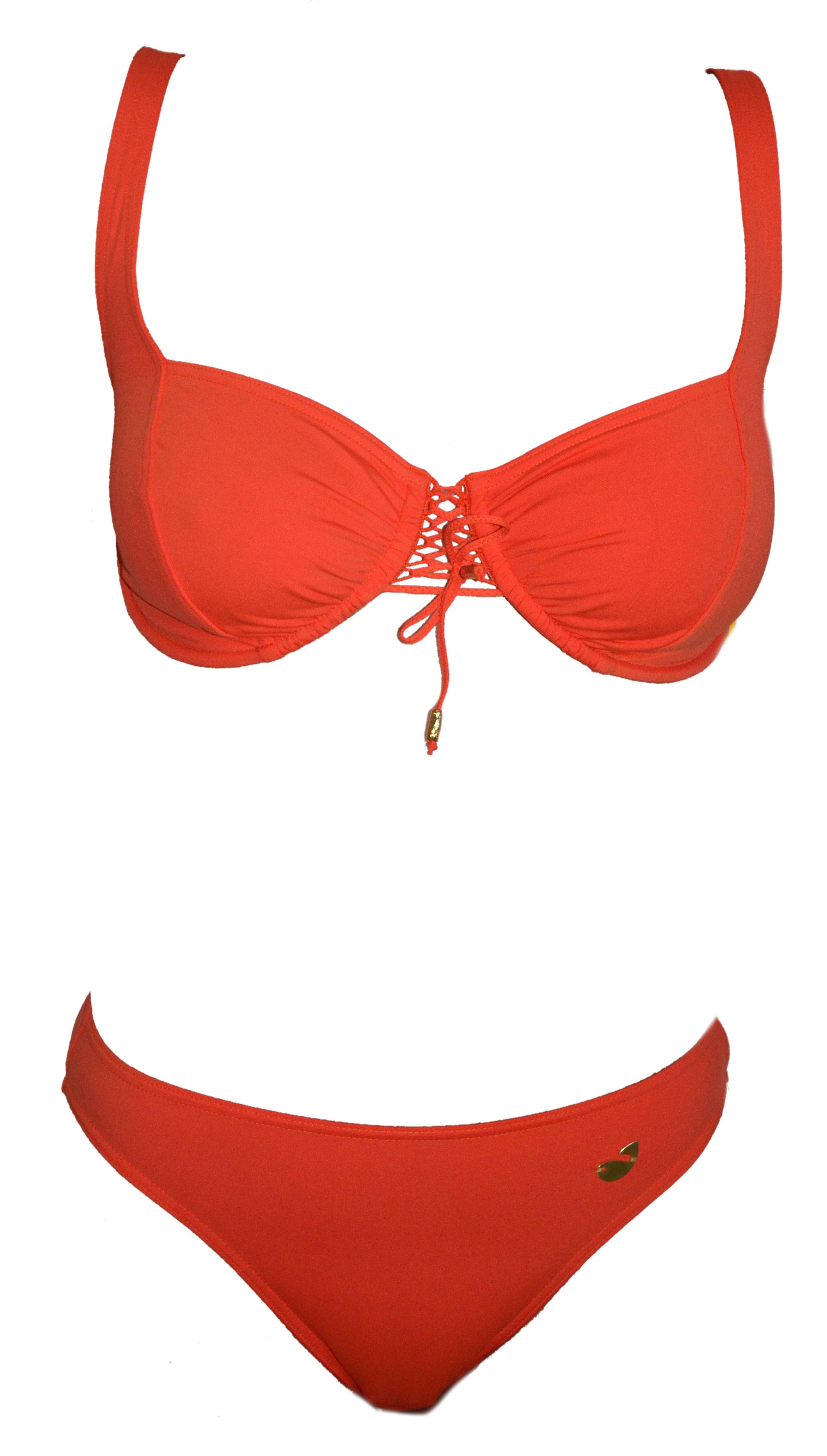 Cups E wired bikini
