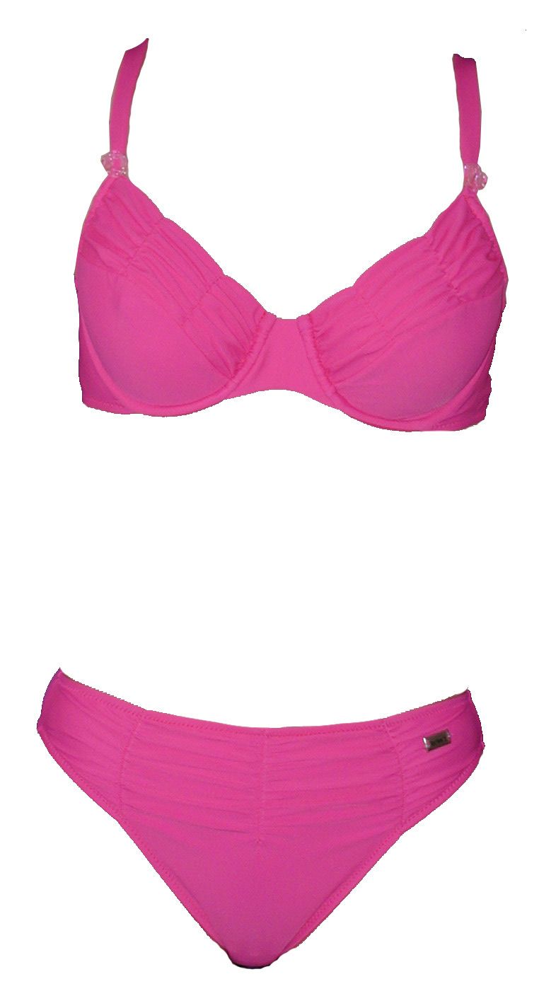 Bügel C-Cup Bikini Pink Marylin-Stil