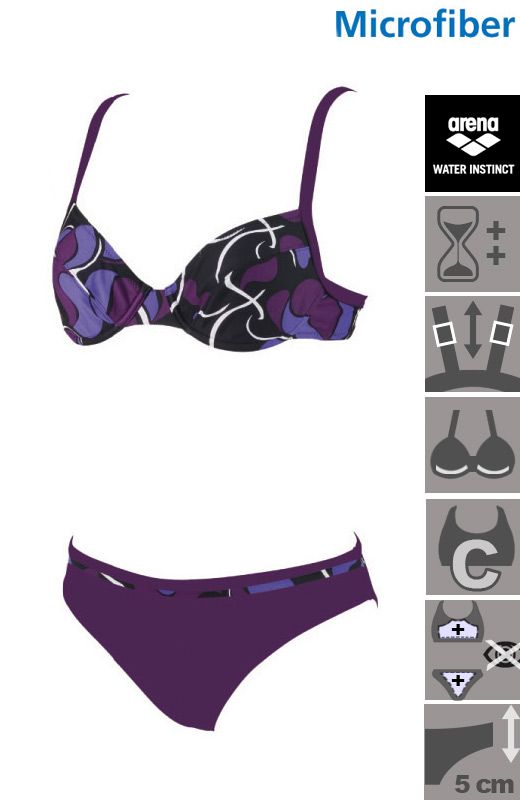 C Cup Bügel Bikini