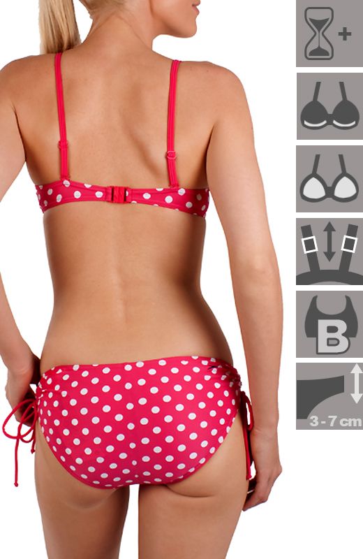 Cups B underwired softcups bikini