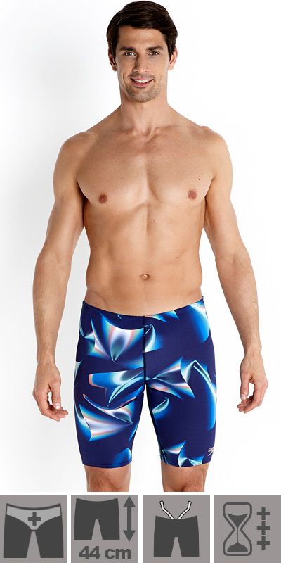 Speedo lange Badehose Herren Jammer Digital