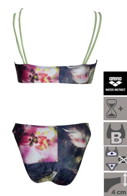 Bustier bikini cups B for women