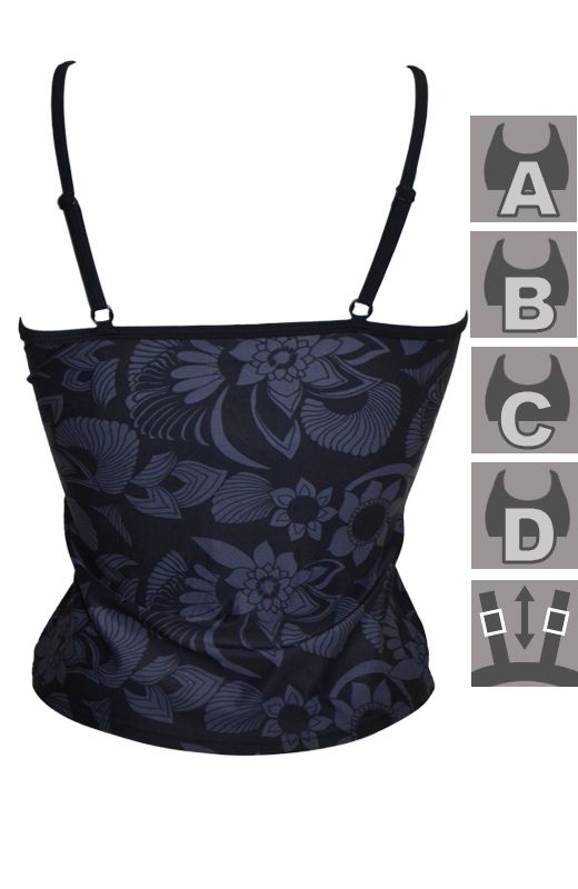 Tankini Top Cups A/B/C/D