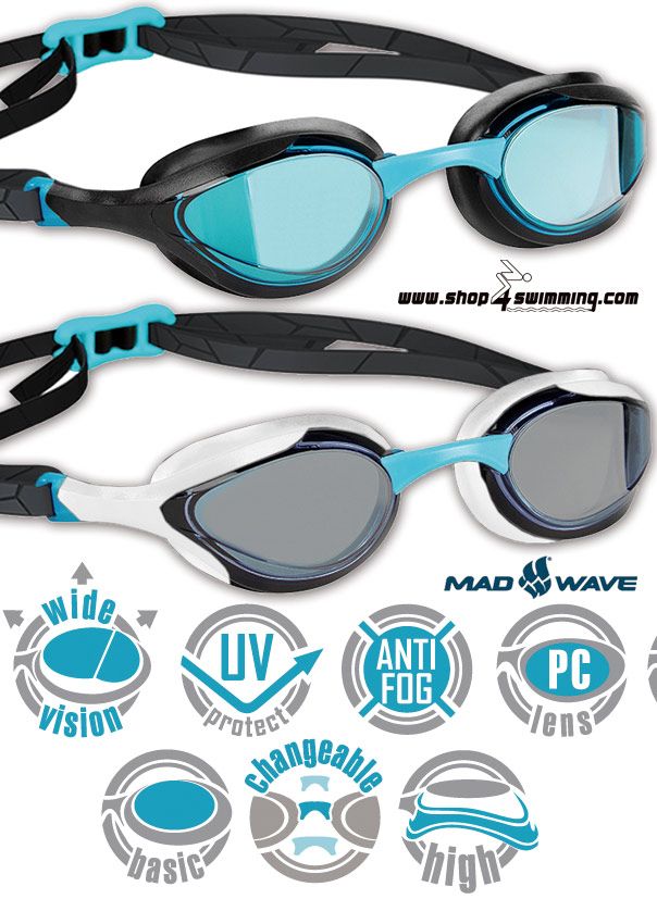 Swim goggles Alien for adults
