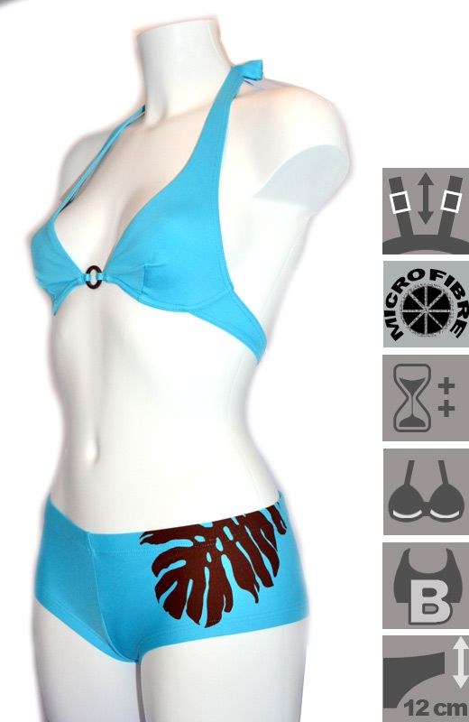 Rasurel underwired softcups bikini cups B