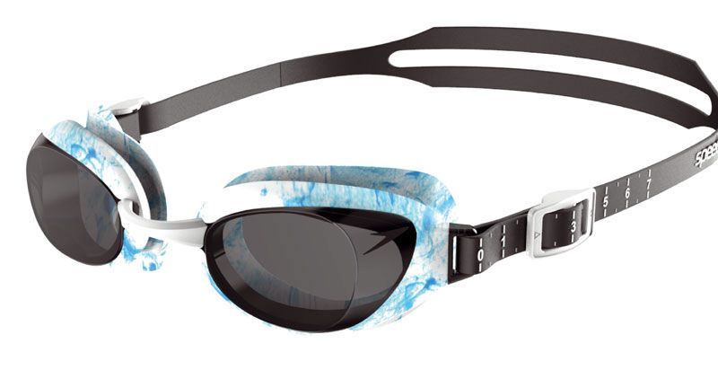 Optical prescription swim goggles