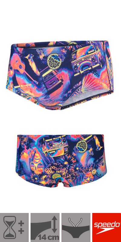 Speedo swimming trunks Flipturns High Five Flash 14cm Brief for men