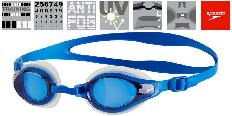 Optical prescription swim goggles Mariner Supreme Optical