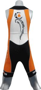 Sleeveless Ironman Triathlon Suit Tattoo Men