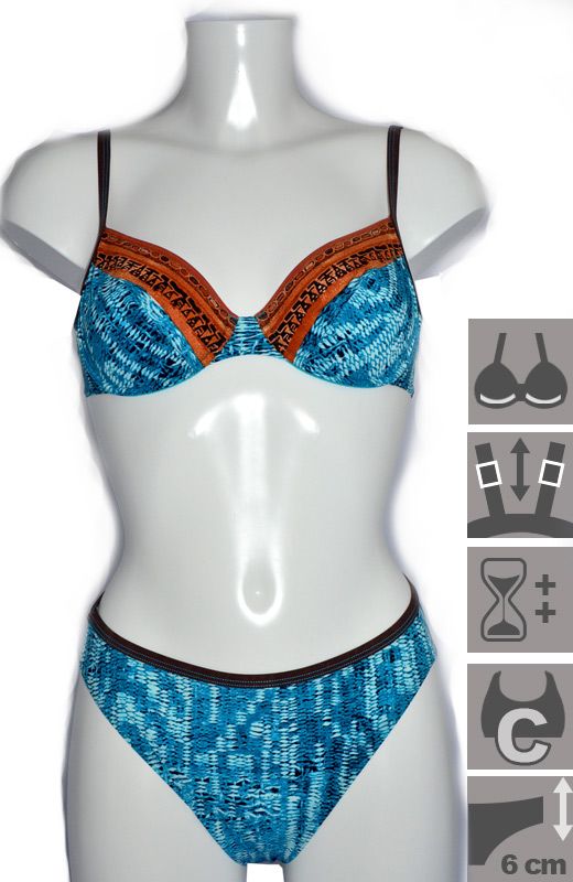 Rasurel Reifen Bikini mit Cups C