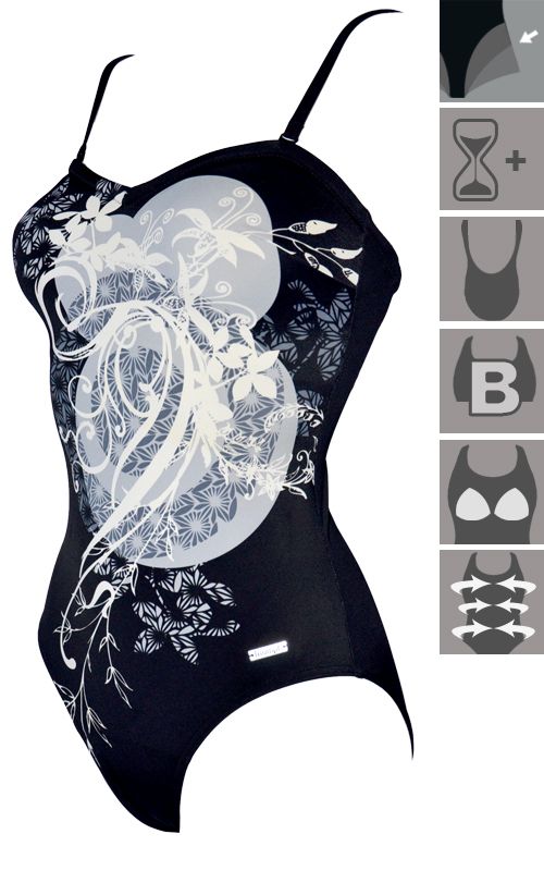 Figure-shaping B cups swimsuit from Triumph